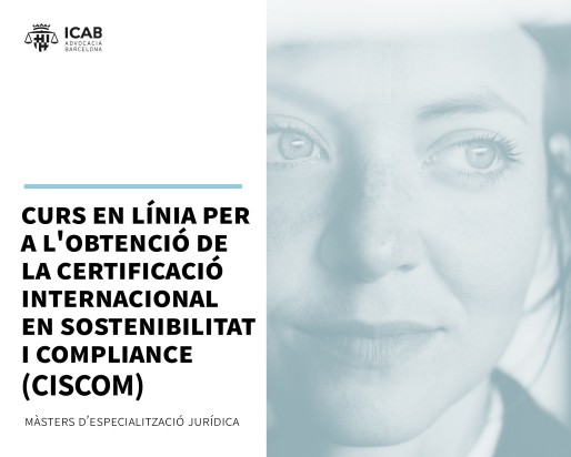 Curso ON-LINE para la obtención de la Certificación Internacional en Sostenibilidad y Compliance ...