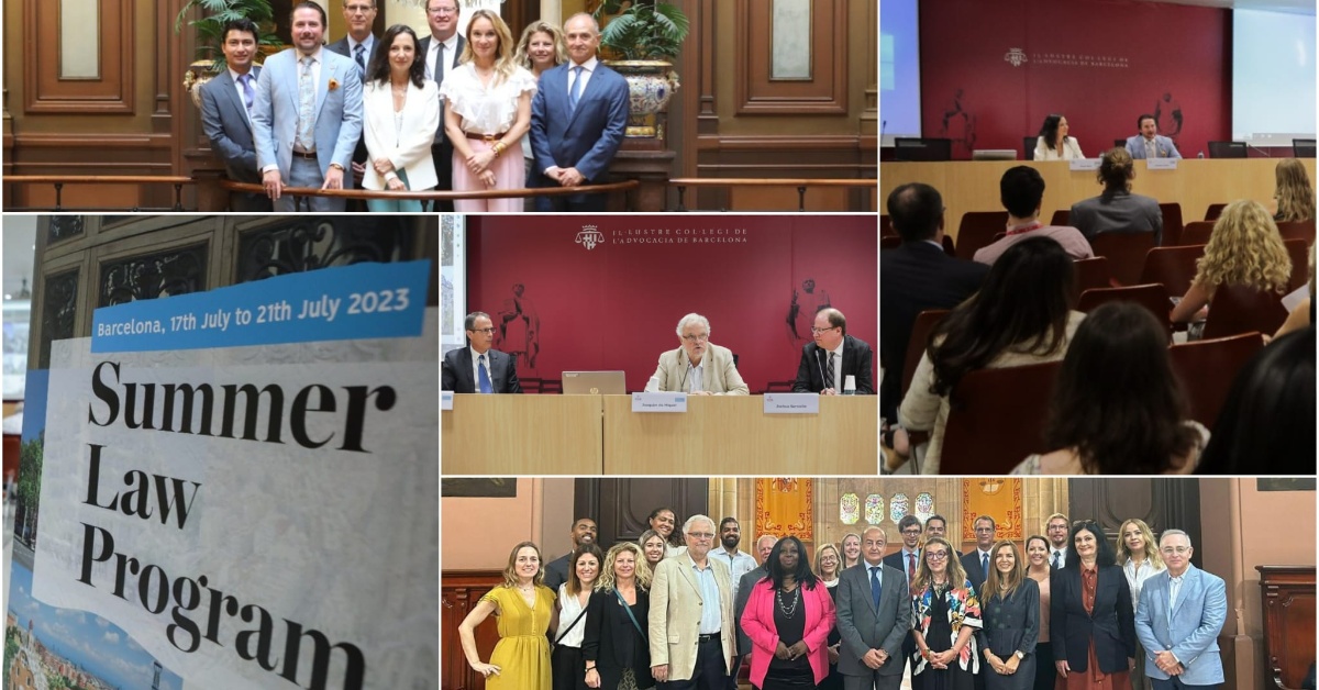 Barcelona hosts the Summer Law Program ICAB-California Lawyers ...