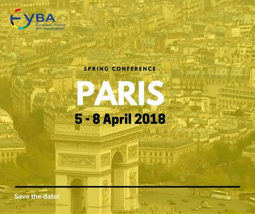 ¡EYBA Spring Conference en París! Inscripciones abiertas