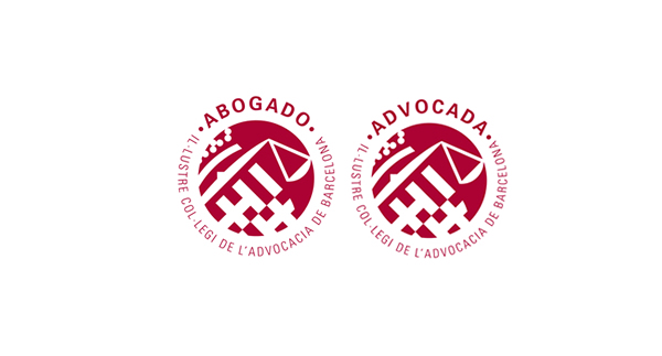 Logotipo profesional para abogados/as del ICAB y sociedades profesionales